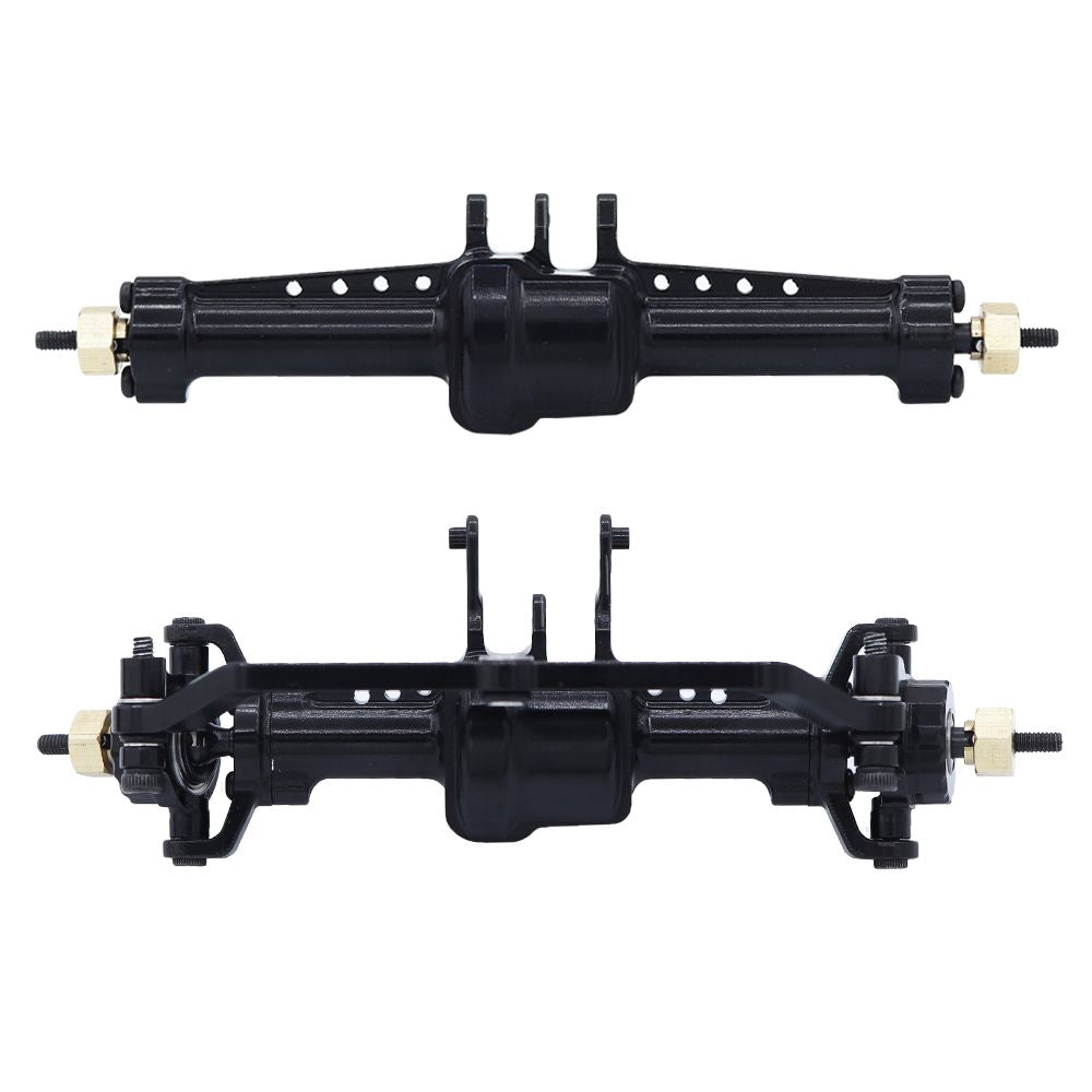 Hobby Details 1/18 TRX-4M Aluminum Front & Rear Axles - Blk (2 ...